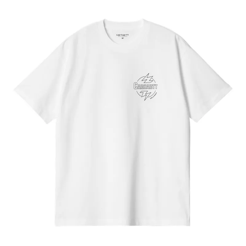 Carhartt WIP Ablaze T-Shirt - White/Black