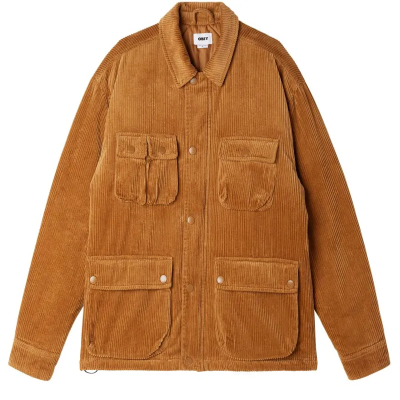 OBEY Larson Jacket - Catechu Wood